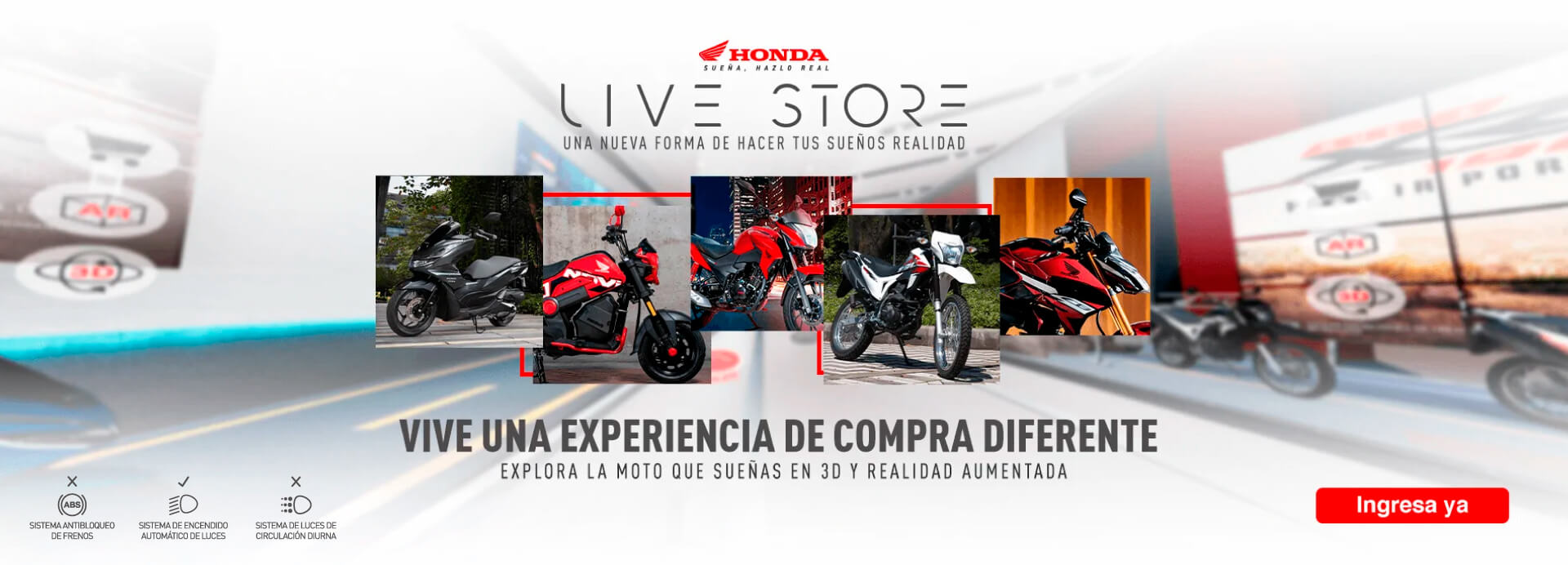 Live Store Experiencia de comprar moto Honda